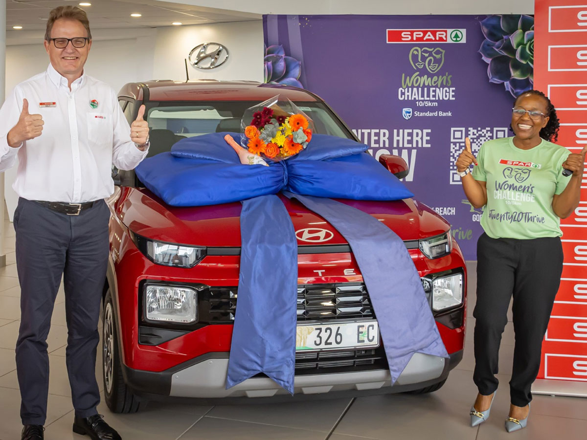 SPAR - Car-winning cop on a mission to end GBV in Kamesh