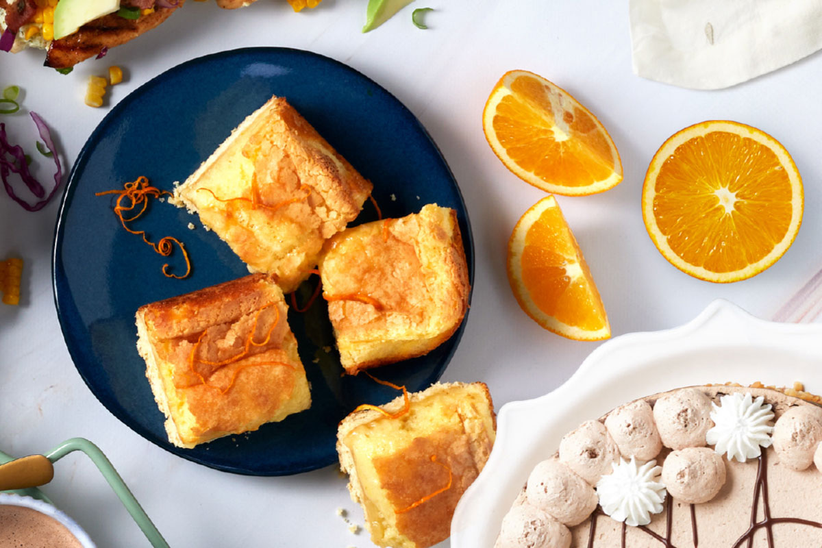 SPAR - Portuguese Orange Custard Slice Recipe