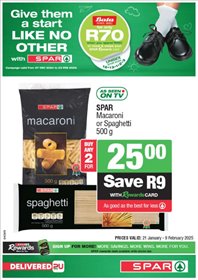 SPAR - One of the largest retailers across Southern Africa.