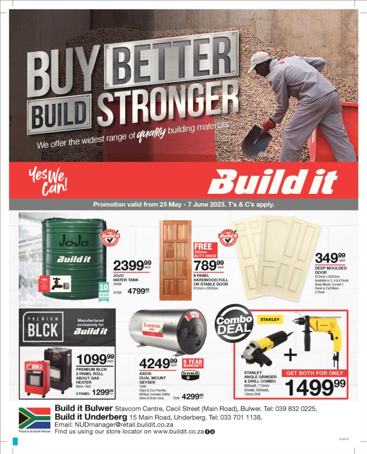 Build it - build it underberg kwazulu natal