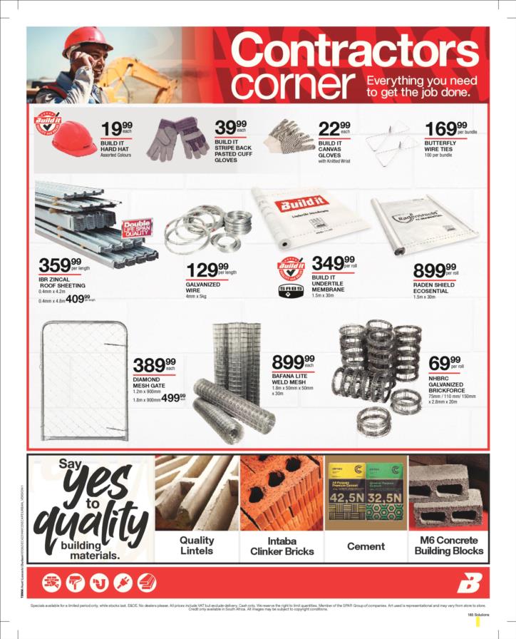 Build it - build it spargs beacon bay eastern cape