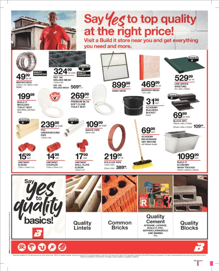 Build it - Volksrust Mpumalanga