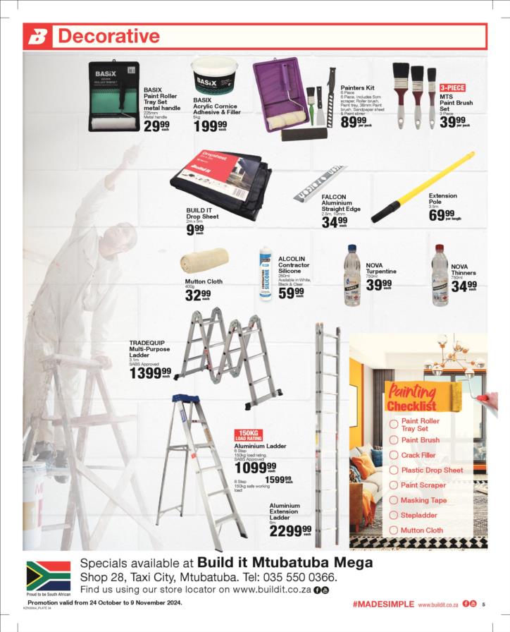 Build it - build it mtubatuba mega kwazulu natal