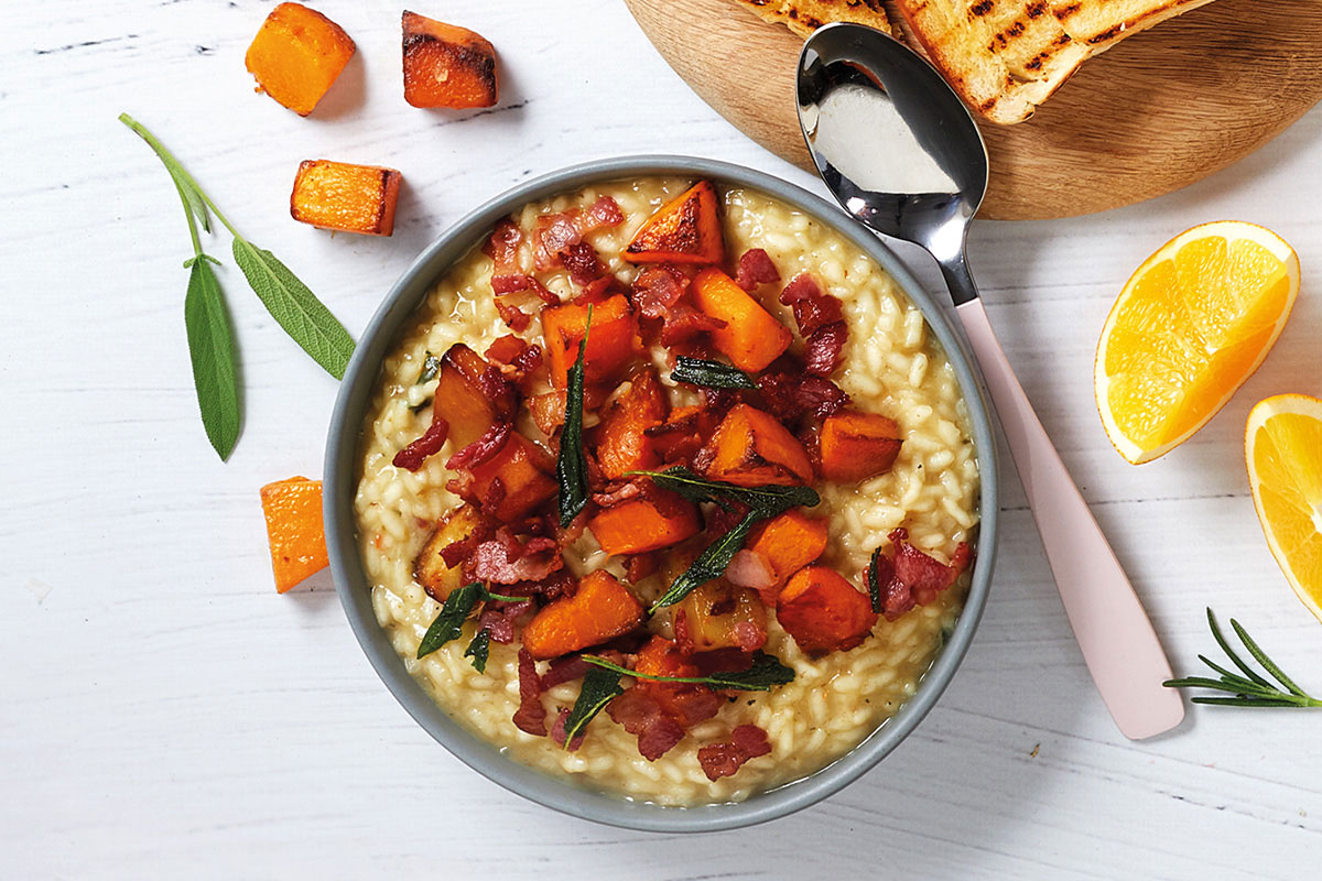 SPAR - Squash Risotto Recipe