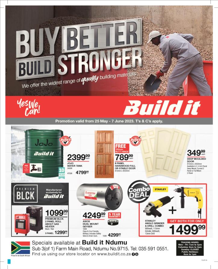 Build it - build it build it ndumu kwazulu natal