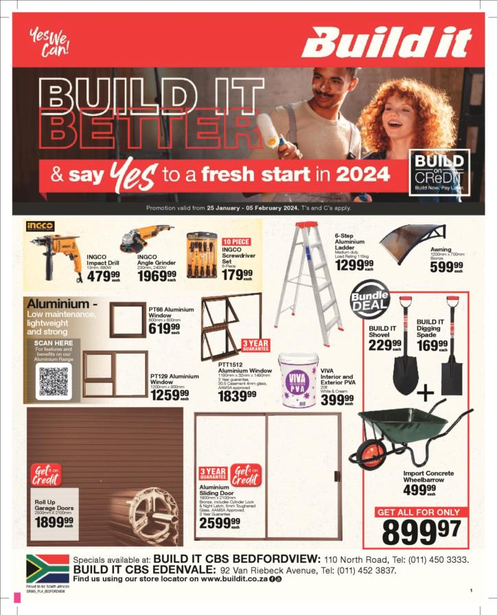 Build it - Cbs Edenvale Gauteng