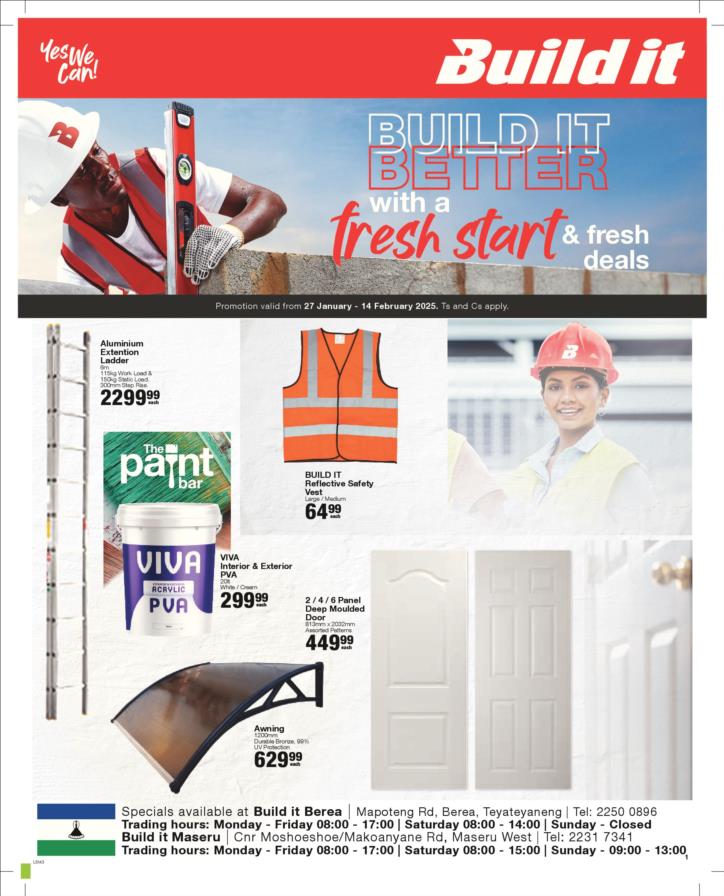 Build it - Maseru Lesotho