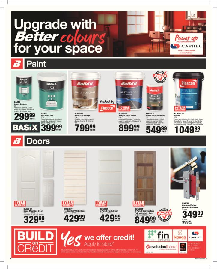 Build it - Edendale KwaZulu Natal