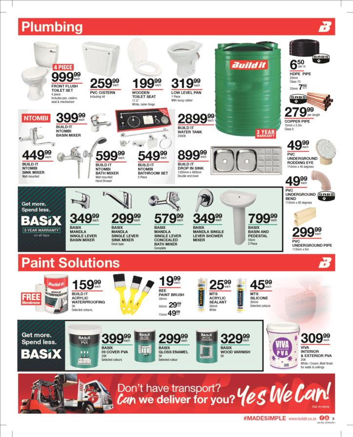 Build it - Oshana Namibia