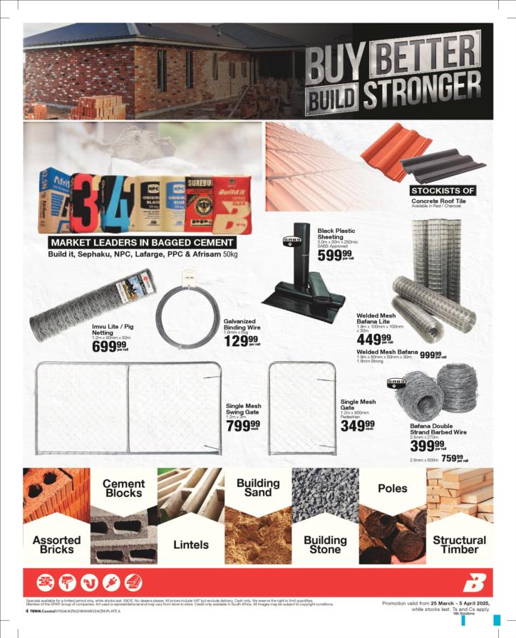 Build it - Plus Pinetown KwaZulu Natal