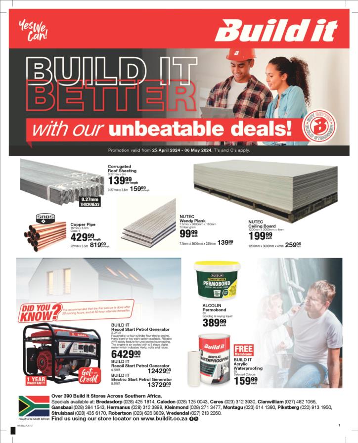 Build it - build it struisbaai western cape