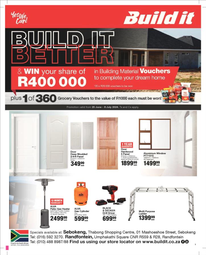 Build it - Sebokeng Gauteng