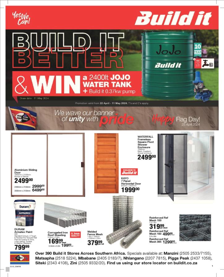Build it - Matsapha Swaziland