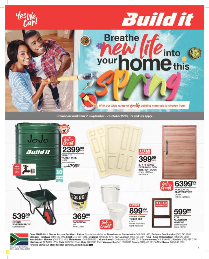 Build it - Kwa Wicks Eastern Cape