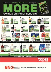 TOPS at SPAR - Specials at TOPS at SPAR
