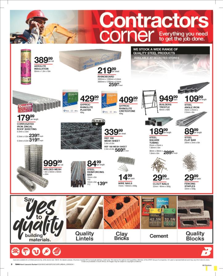 Build it - build it spargs beacon bay eastern cape