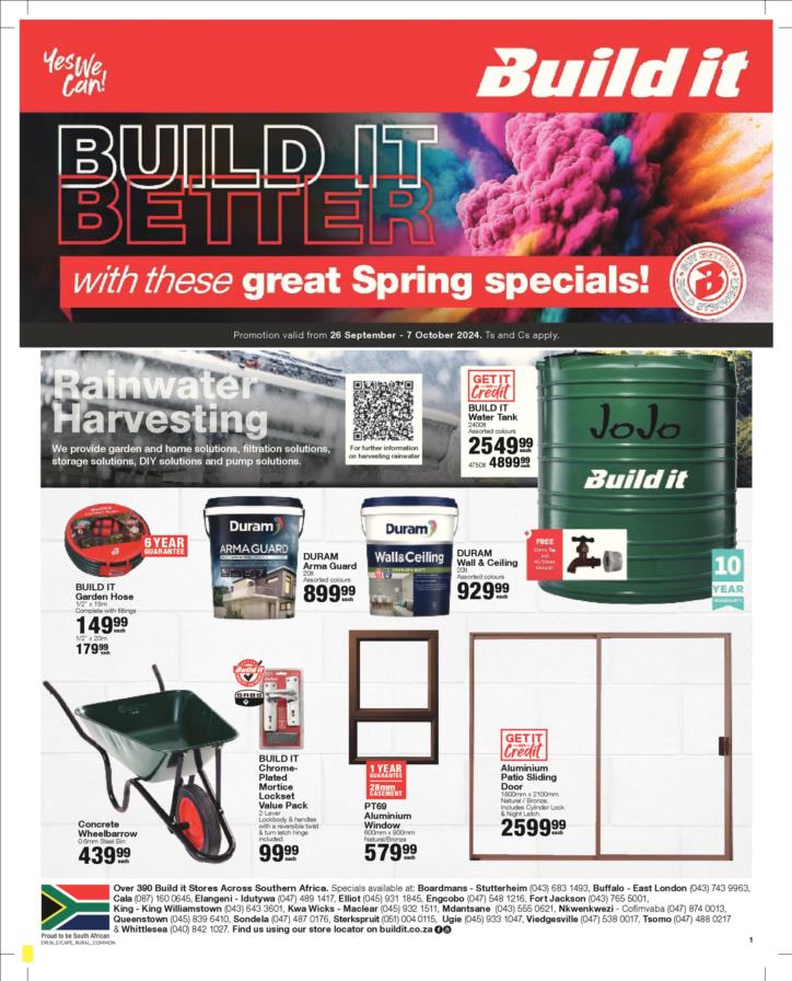 Build it - build it cala eastern cape