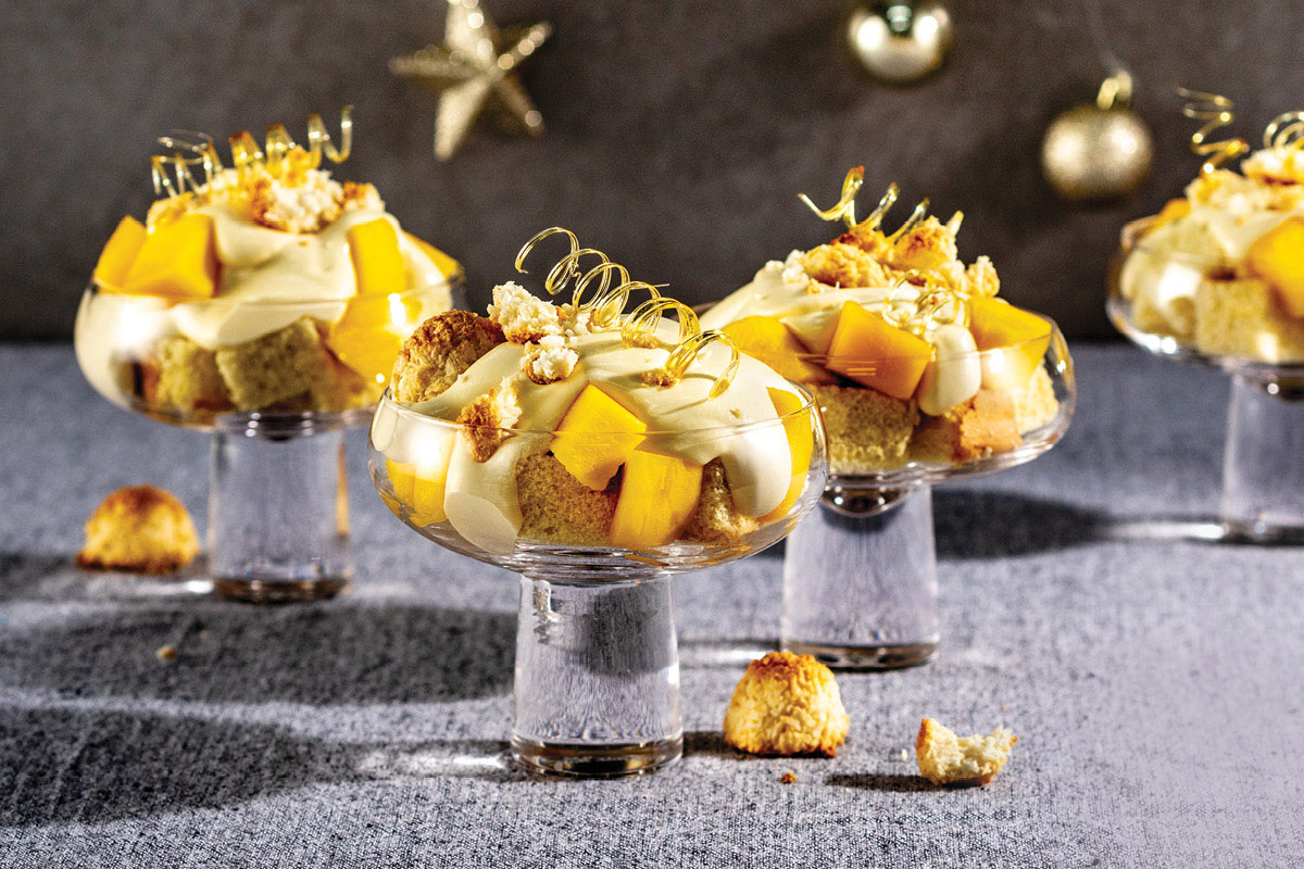SPAR - Mango & Coconut Trifle Recipe
