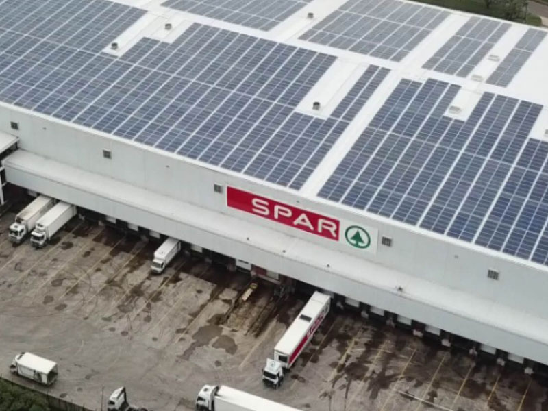 SPAR - Solar energy successes at SPAR Distribution Centres