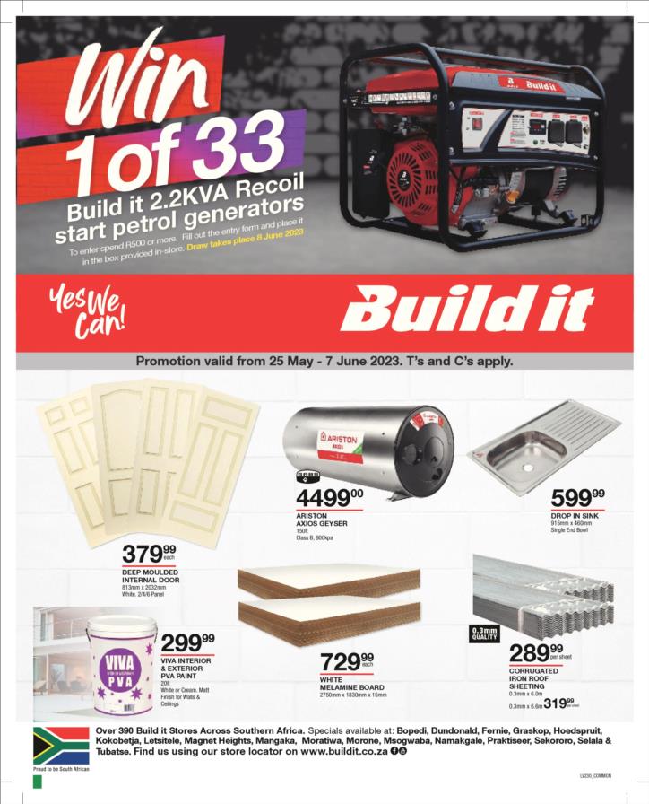 Build it - Letsitele Limpopo