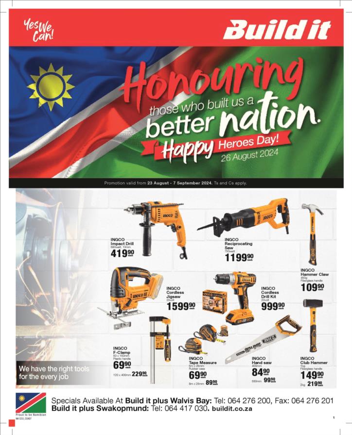 Build it - Swakopmund Namibia