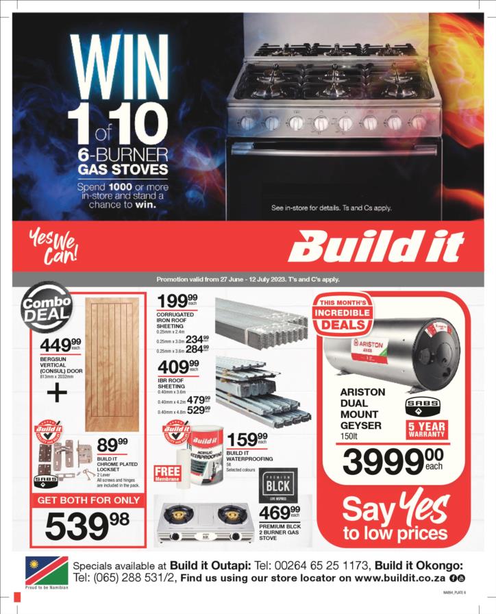 Build it - Outapi Namibia