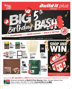 Build it - build it spargs beacon bay eastern cape