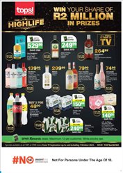 TOPS at SPAR - Specials at TOPS at SPAR