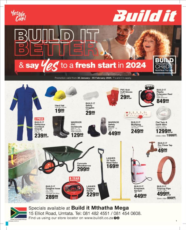 Build it - Mthatha Eastern Cape