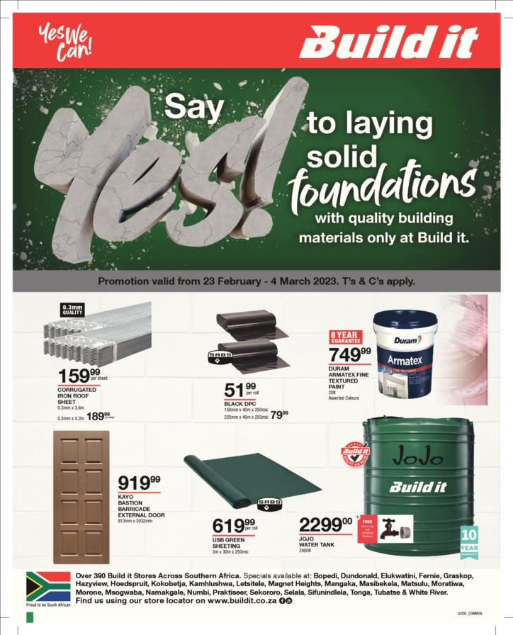 Build it - Kamhlushwa Mpumalanga