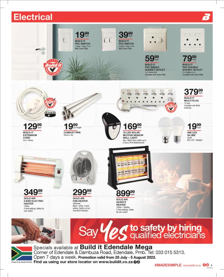 Build it - Edendale KwaZulu Natal