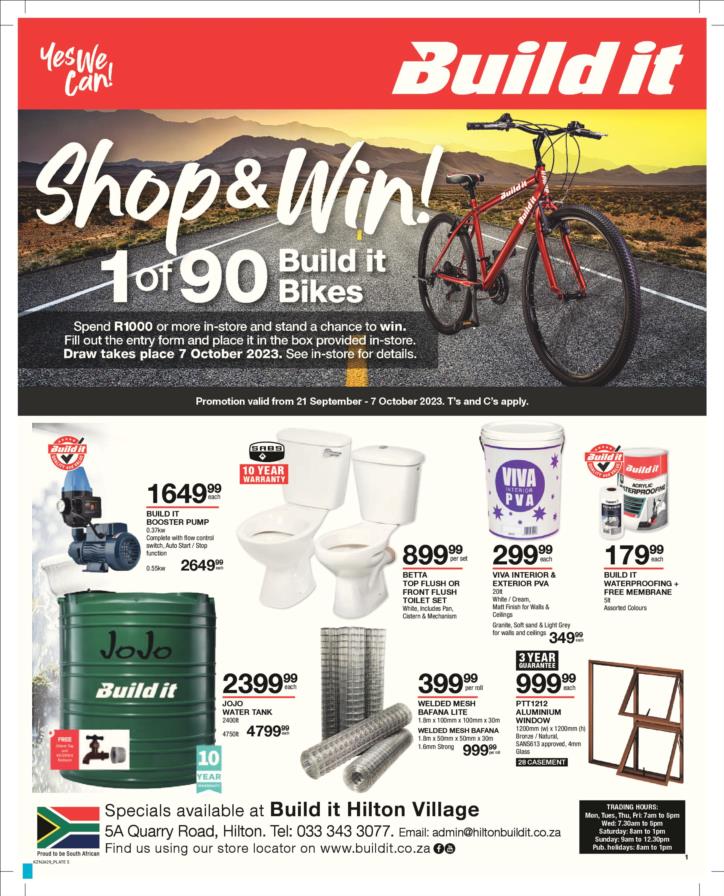 Build it - Hilton Village KwaZulu Natal