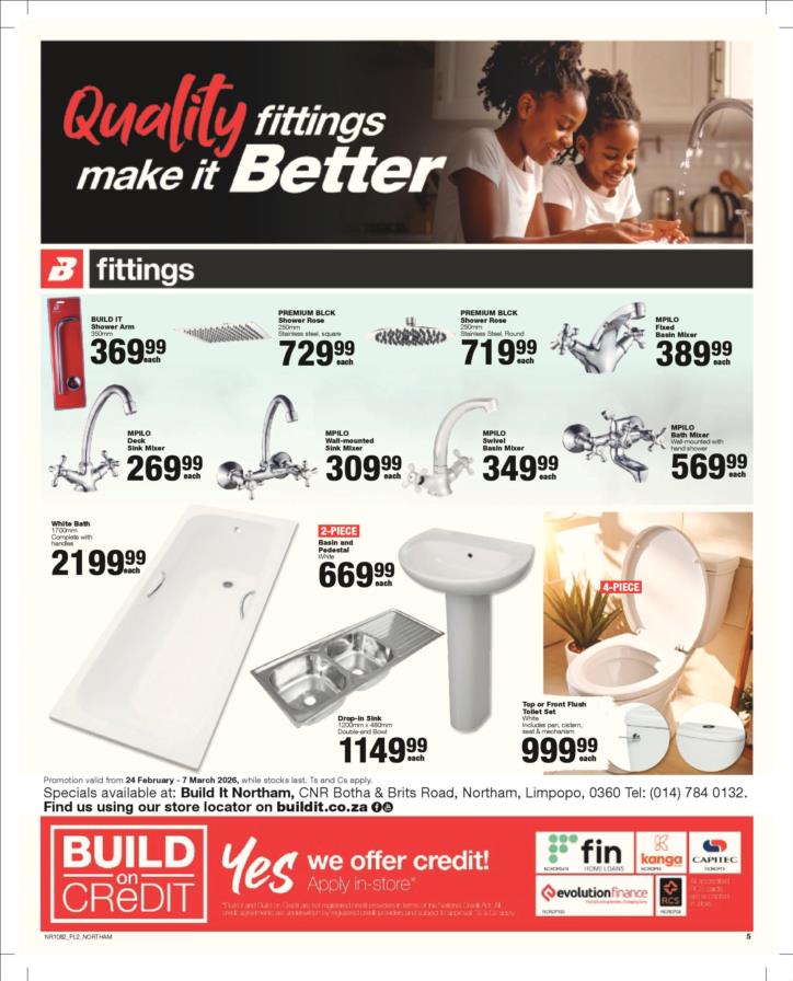 Build it - Northam Limpopo
