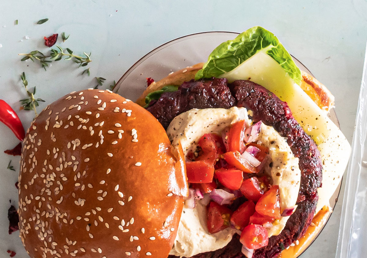 SPAR - Beetroot Falafel Burgers Recipe