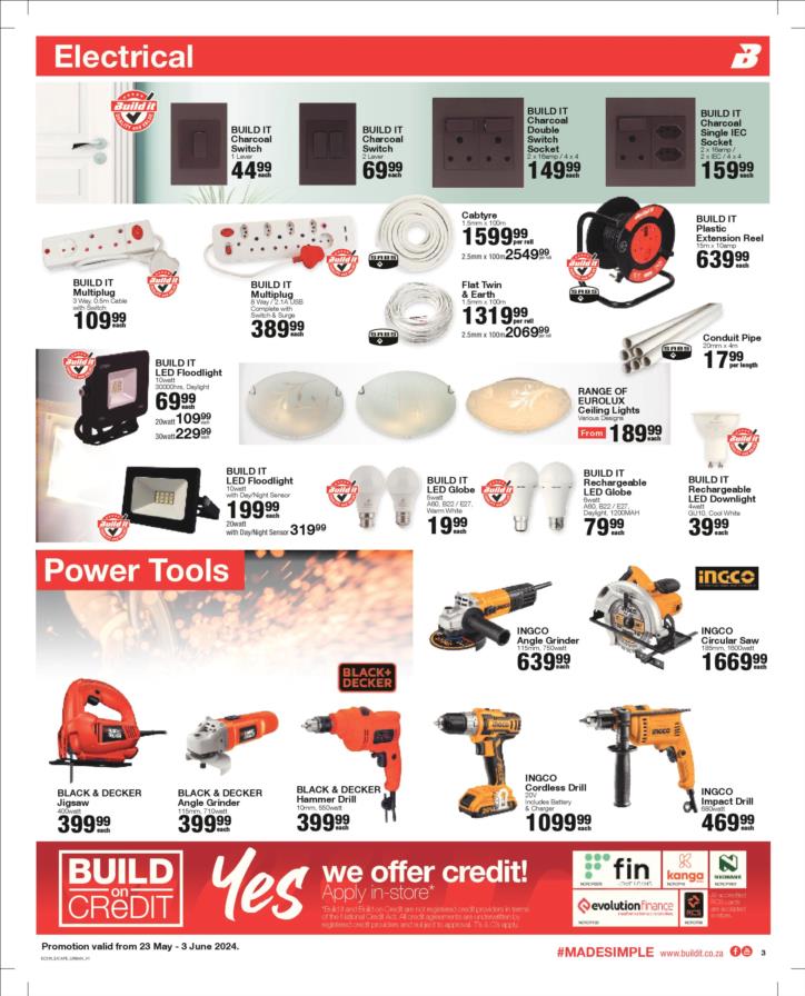 Build it - build it spargs beacon bay eastern cape