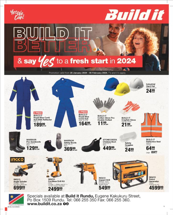 Build it - Rundu Namibia