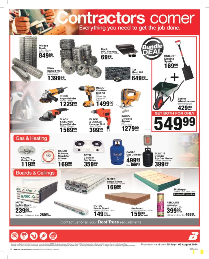 Build it - build it elliot eastern cape