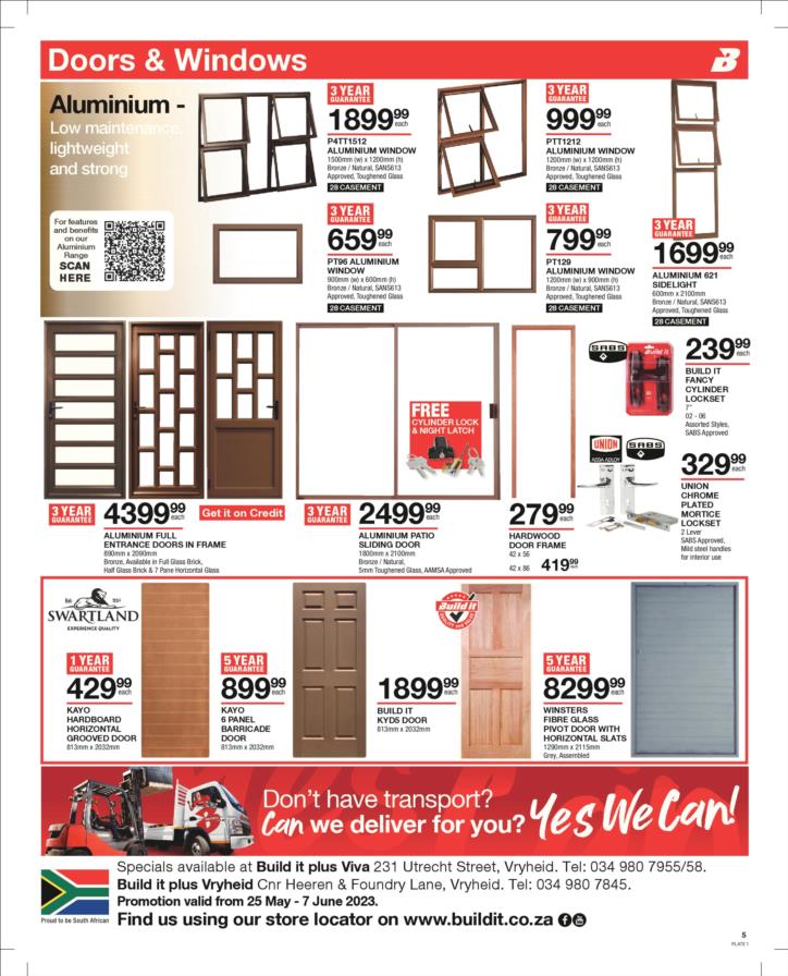 Build it - Vryheid KwaZulu Natal