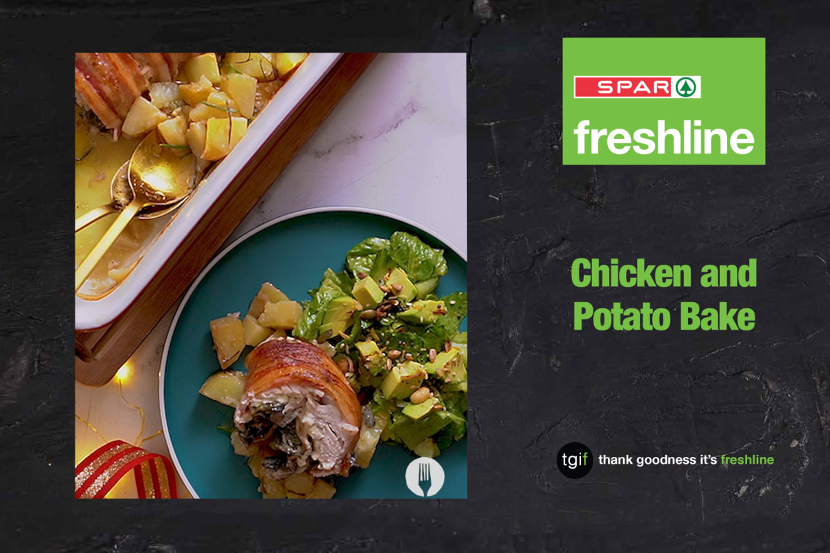 SPAR - Chicken and Potato Bake Recipe