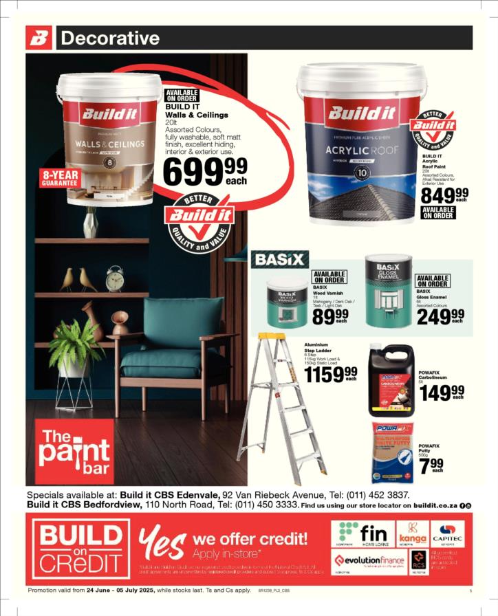 Build it - Cbs Edenvale Gauteng