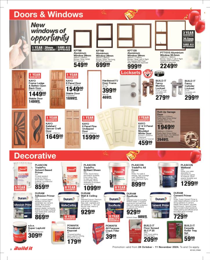 Build it - build it strand build it plus western cape