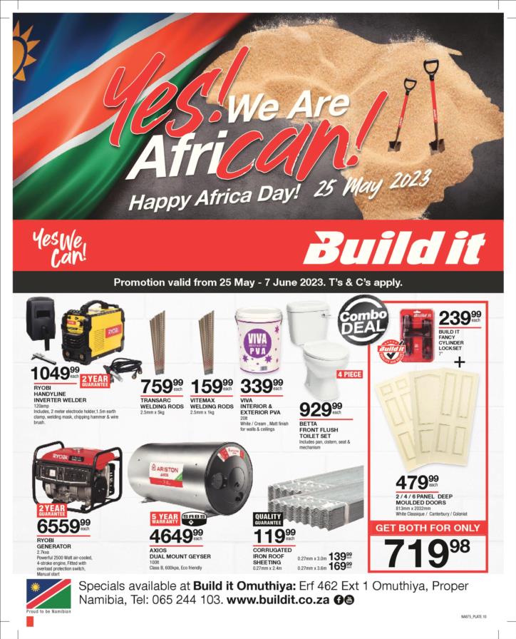 Build it - build it omuthiya namibia