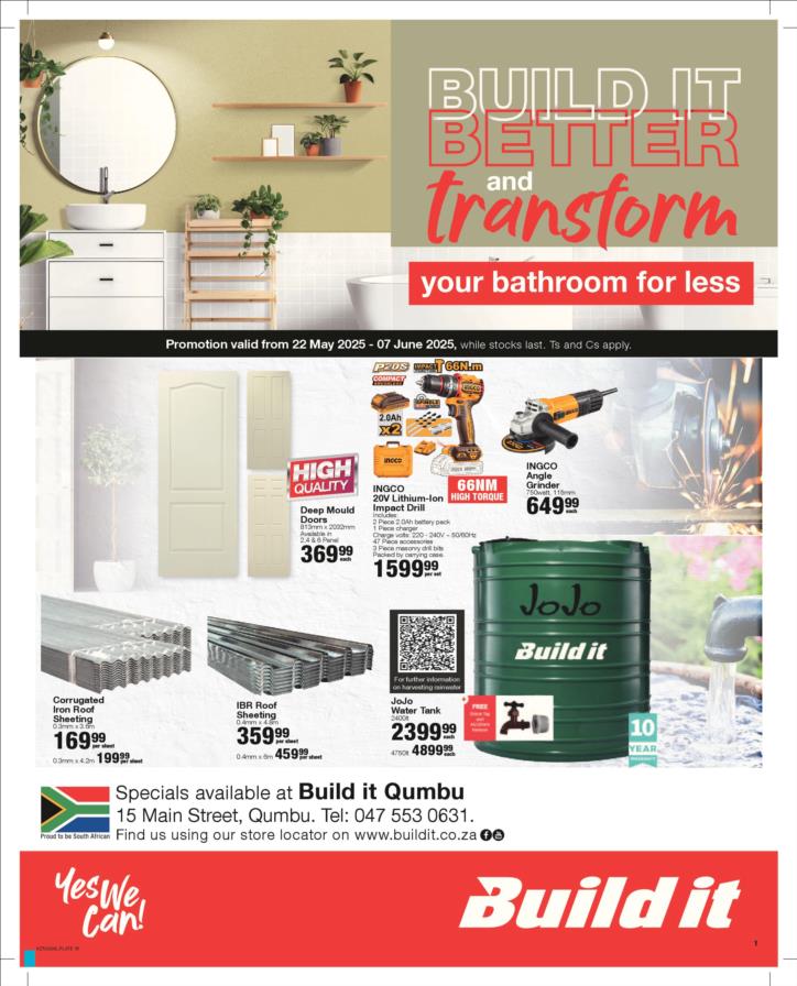 Build it - Qumbu Eastern Cape