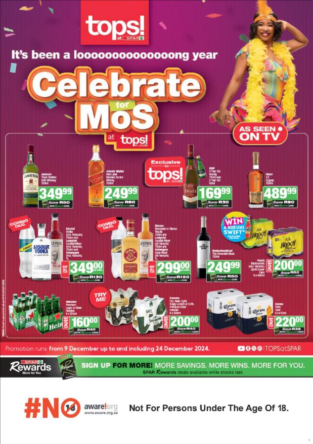 TOPS at SPAR - Specials at TOPS at SPAR