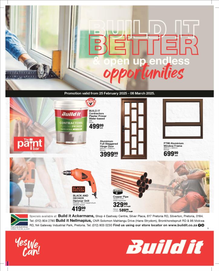 Build it - Ackermans Gauteng
