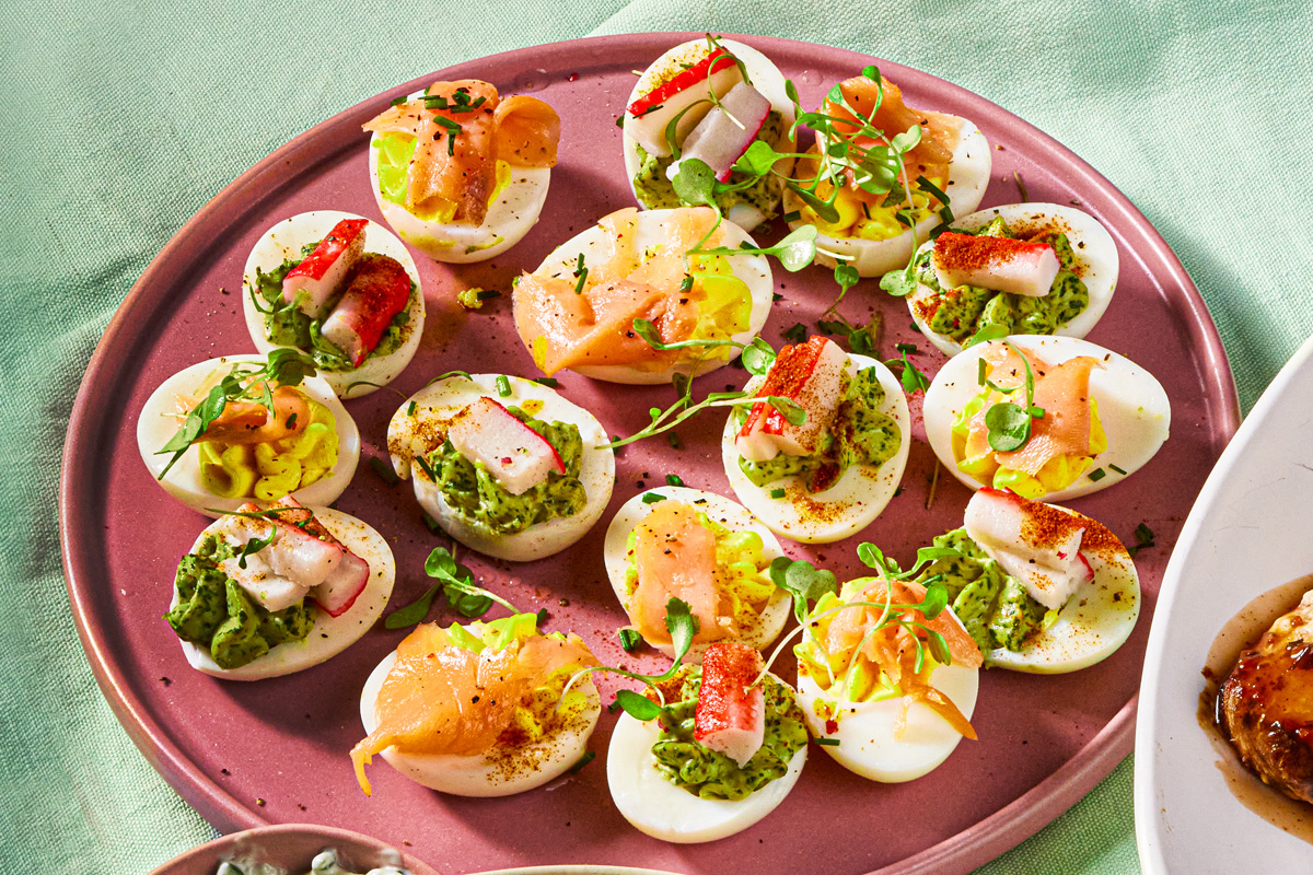 SPAR - Smoked Salmon and Creamy Devilled Eggs Recipe