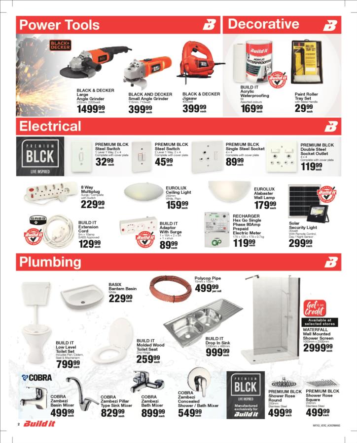 Build it - Ackermans Gauteng