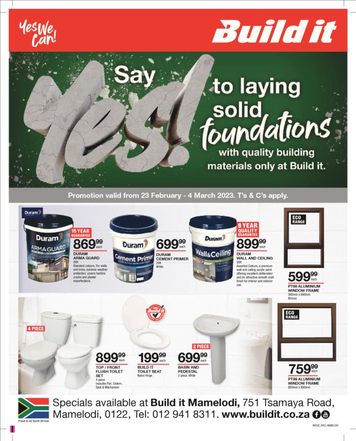 Build it - Mamelodi Gauteng