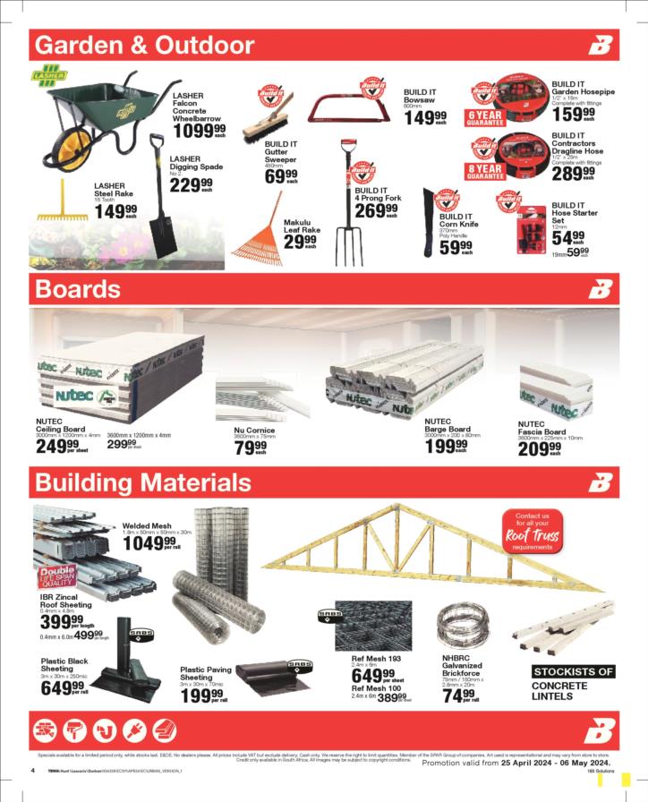 Build it - build it spargs beacon bay eastern cape