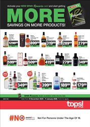 TOPS at SPAR - Specials at TOPS at SPAR